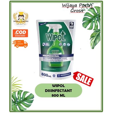 Jual Wipol Professional Multipurpose Disinfectant Cleaner - 800ml ...