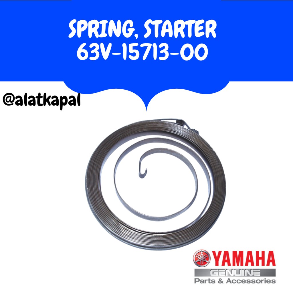 Jual SPRING STARTER 63V-15713-00 UNTUK MESIN TEMPEL 15PK 2TAK | Shopee ...