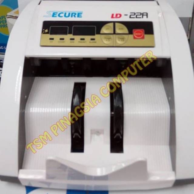 Jual Mesin hitung uang Secure LD 22A/money counter Indonesia|Shopee Indonesia