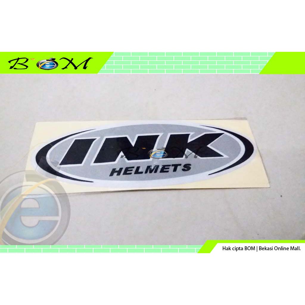 Jual sticker stiker logo lambang tulisan cutting helm helmet ink model ...