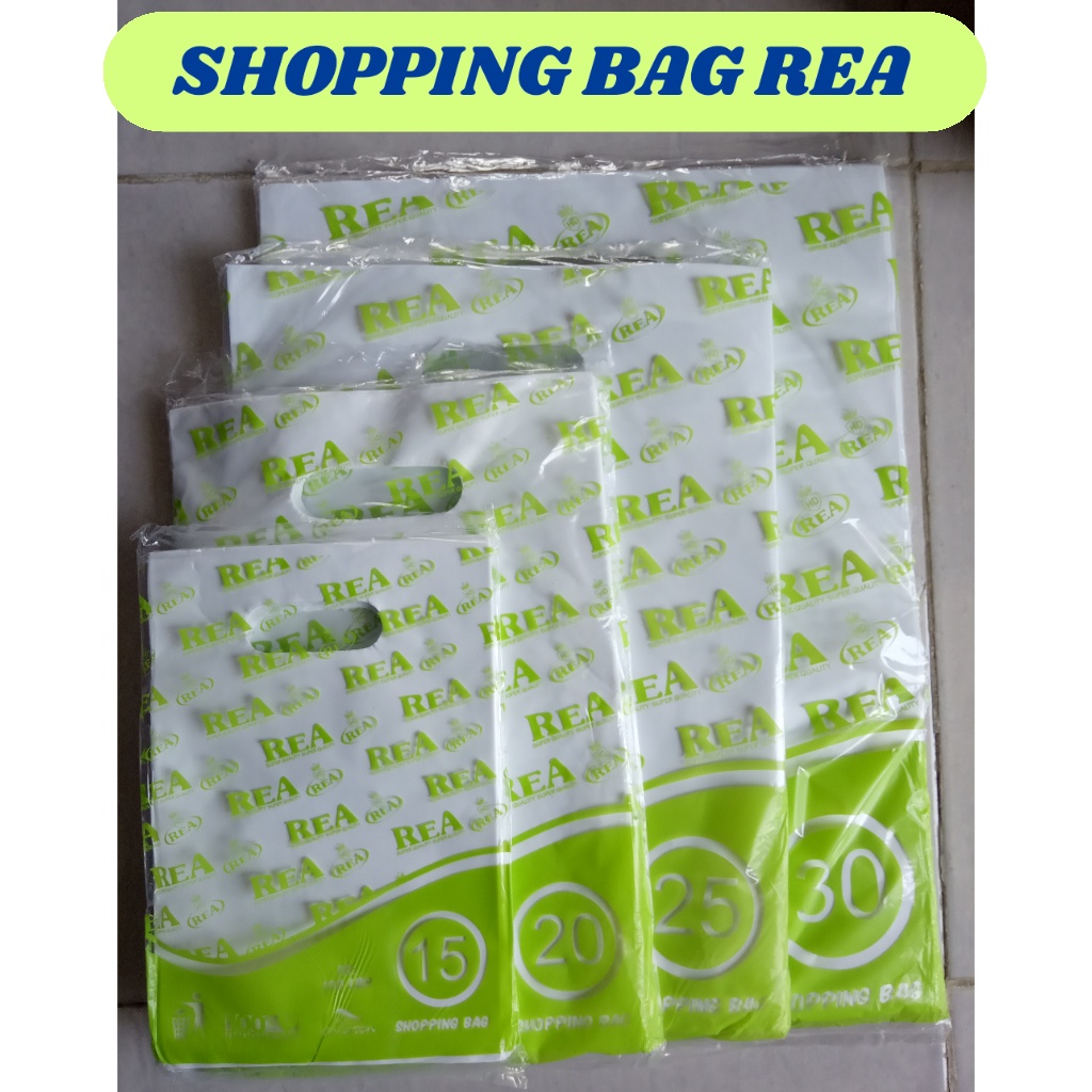 Jual Plastik HD Plong REA isi 100lembar Shopping Bag HD Plong 15x22 ...