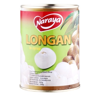 Jual Buah Kaleng NARAYA Syrup 565 gr (Leci -- Rambutan - Longan ...