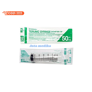 Jual Spuit 50cc Catheter Tip Terumo Disposable Syringe 50ml Terumo Catheter Tip | Shopee Indonesia