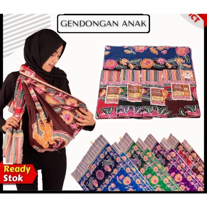 Jual Kain Gendongan Bayi Selendang Jarik Gendong Batik Panjang Cukin | Shopee Indonesia