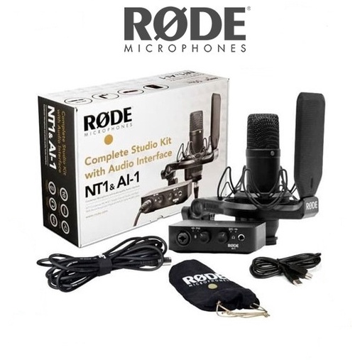 Jual Rode NT1 Kit with AI 1 Audio Interface Rode NT1 Complete Studio ...