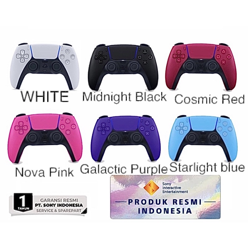 Jual NEW SEGEL Dualsense Garansi Resmi SONY Indonesia Stik Ps5 Wireless controller PS 5 dual ...