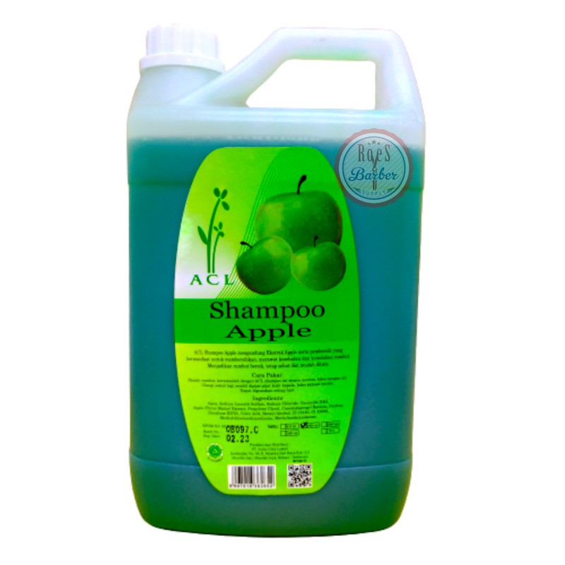 Shampoo Apple ACL 2 Liter Untuk Pangkas dan Barbershop | Shopee Indonesia