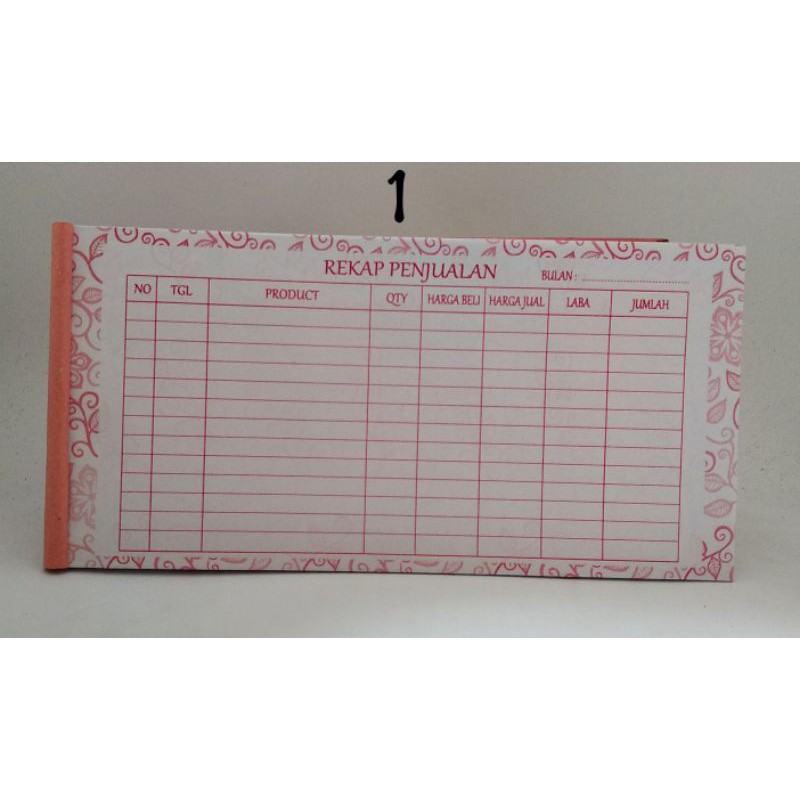 Jual Buku rekap penjualan online shop pink | Shopee Indonesia