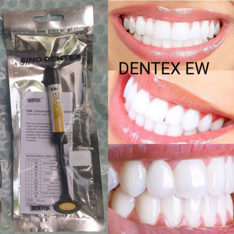 LEM COMPOSITE DENTEX - EW / LEM DENTEX COMPOSITE Extra White BEHEL | Shopee Indonesia