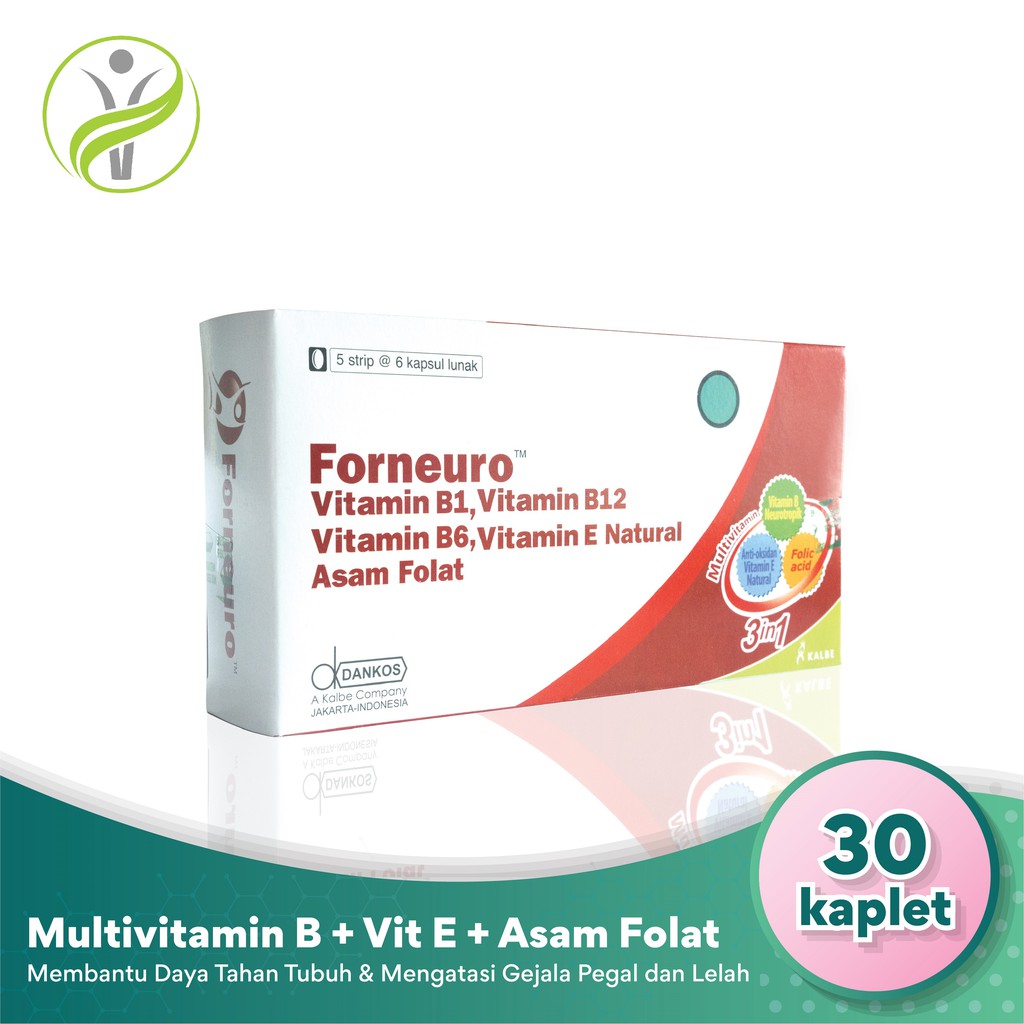 Forneuro 30 Soft Gel - Suplemen Kram Kebas Kaku Otot | Shopee Indonesia