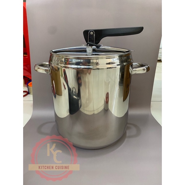 Jual Panci Presto 12Liter Stainless Steel Tebal Food Grade Tanpa Karet ...