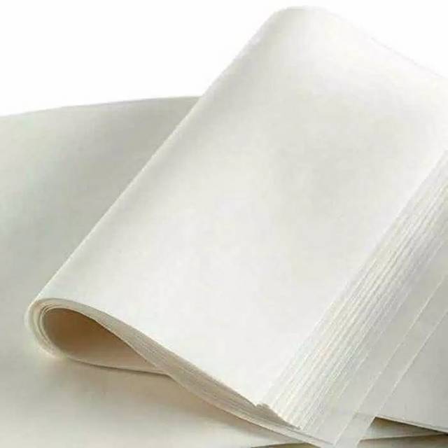 Jual kertas roti putih/kertas roti abu 70x110 cm/Baking paper unibake ...