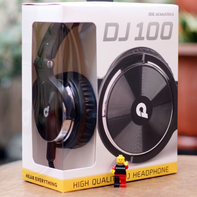 Dbe DJ100 DJ 100 Foldable DJ Headphone with Detachable Cable | Shopee ...