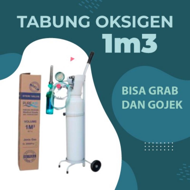 Jual Tabung Oksigen Medis 1m3(fullset lengkap) Indonesia|Shopee Indonesia