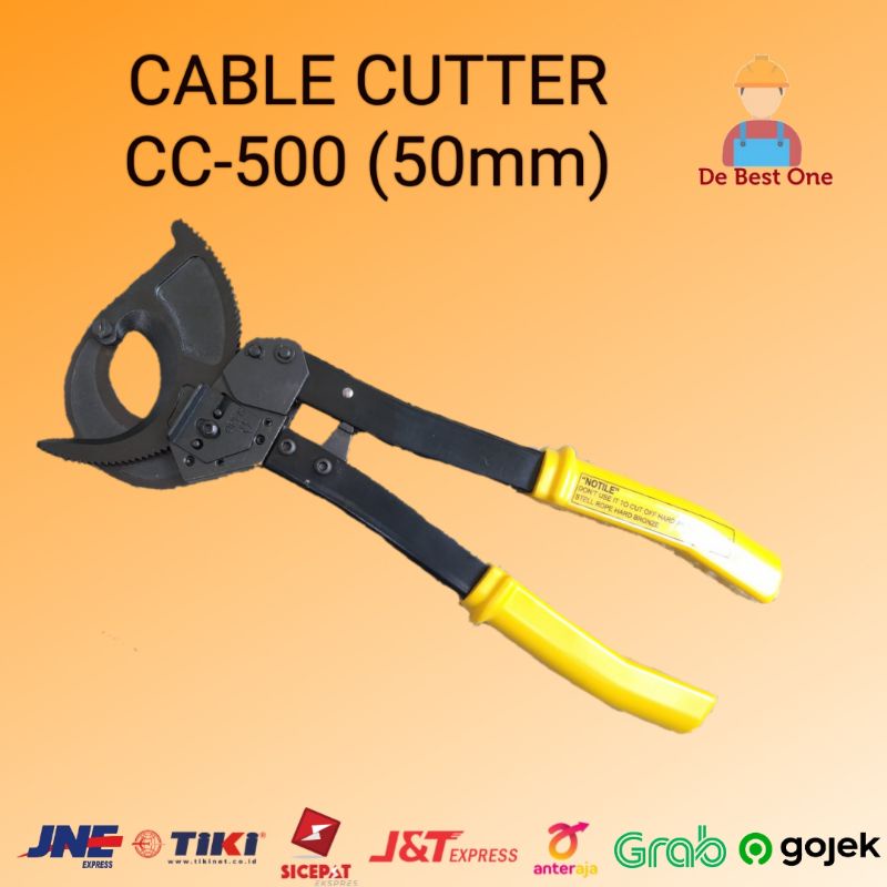 Jual CABLE CUTTER RATCHET CC 500 / ALAT POTONG KABEL BESAR RACHET 50MM ...