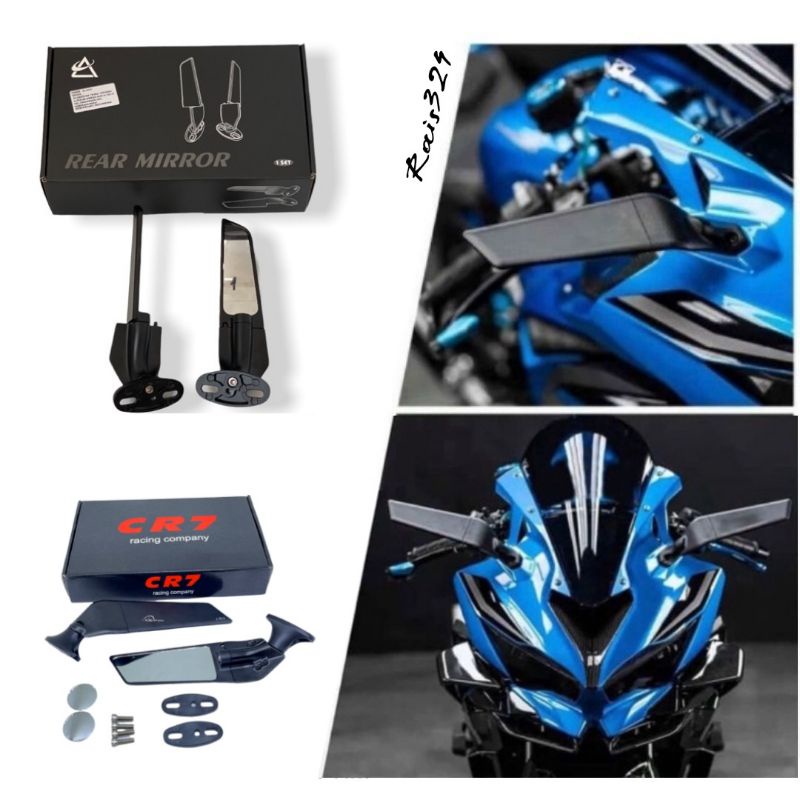 Jual Spion H2 Kawasaki ZX 10R / Spion Winglet ZX25R / Spion Fairing R25 ...
