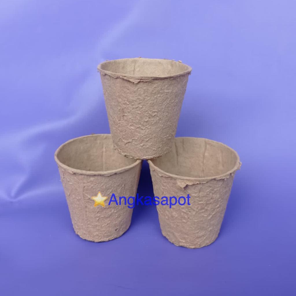 Jual Pot Bunga Kertas Biodegradable Ramah Lingkungan Berbagai Ukuran ...
