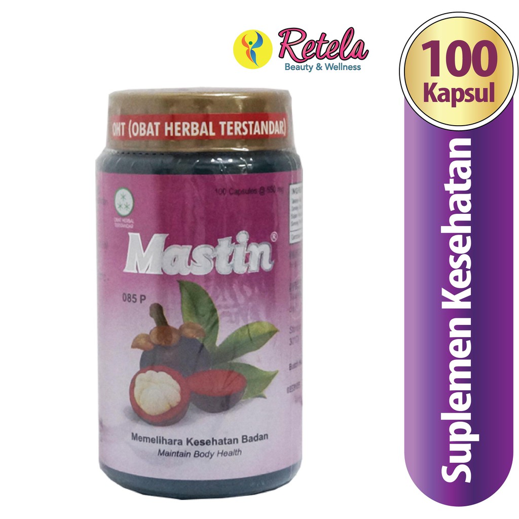 Mastin 550Mg Brd85P Suplemen Kesehatan- Isi 100 Kapsul | Shopee Indonesia