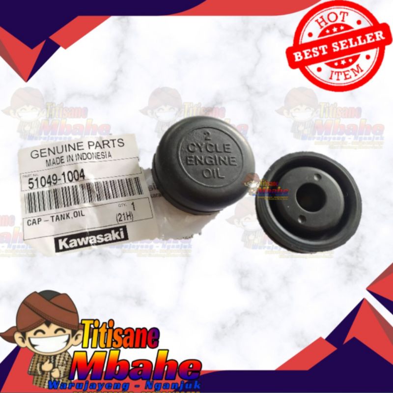 Jual Karet tutup tabung botol oli samping ninja r ss cap tank original ...