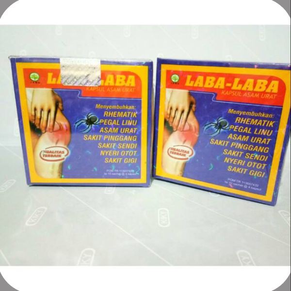 Jual Laba Laba Kapsul Berkhasiat untuk Asam urat Pegelinu | Shopee ...