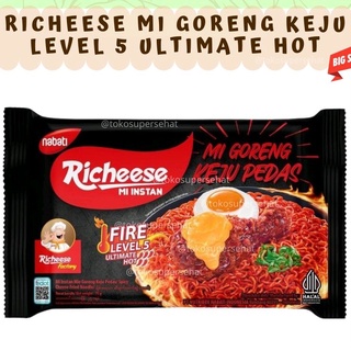 Jual READY Mi Goreng Keju Richeese Level 0 3 & 5 Mie Instan Ramen Keju ...