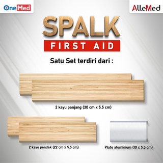 Jual OneMed Spalk First Aid Kayu Alat Bidai Patah Tulang | Shopee Indonesia