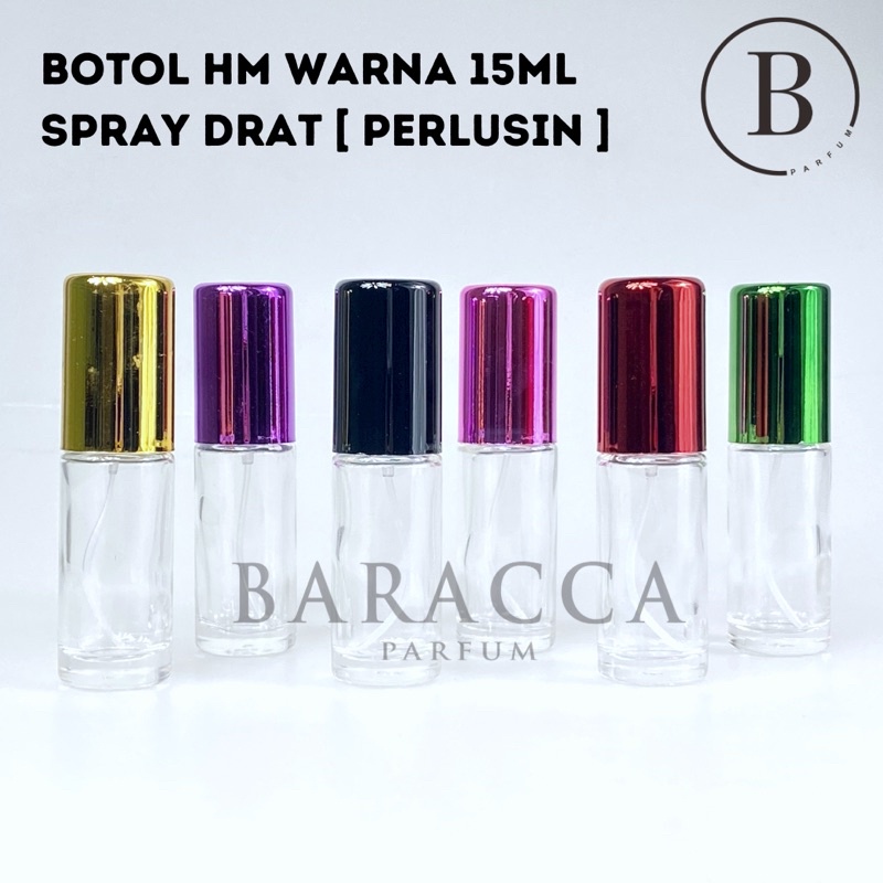 Jual Botol Parfum HM 15ML Drat Warna Warni - Botol Parfum Kosong HM ...