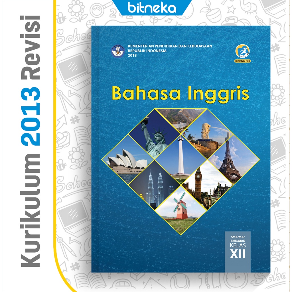 Jual Buku Bahasa Inggris SMA Kelas 12 K13 Revisi Terbaru | Shopee Indonesia