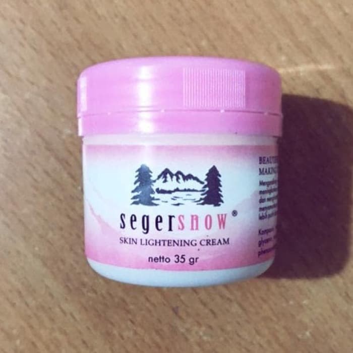 Jual [ SEGER SNOW ] Skin Lightening Cream (Pink) | Shopee Indonesia