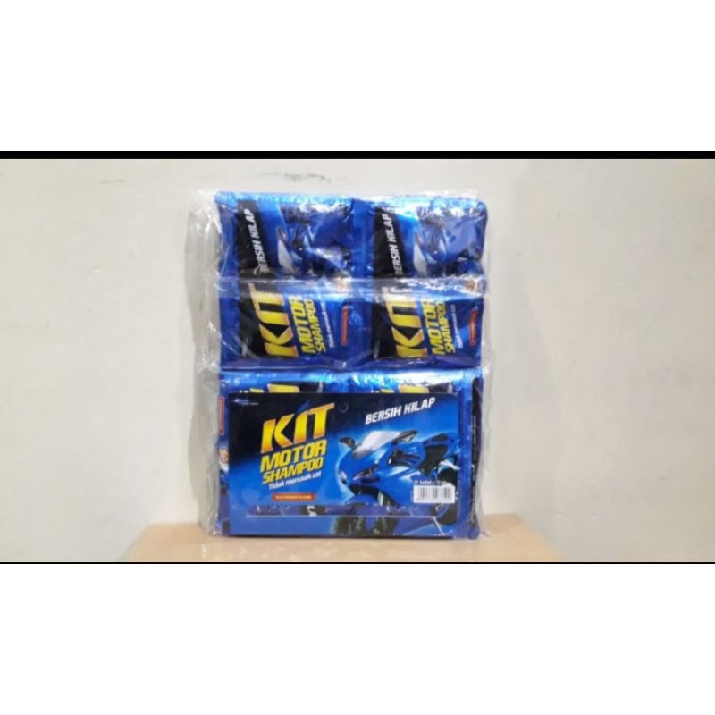 Jual KIT SHAMPOO MOTOR 15ML (12 sachet) | Shopee Indonesia