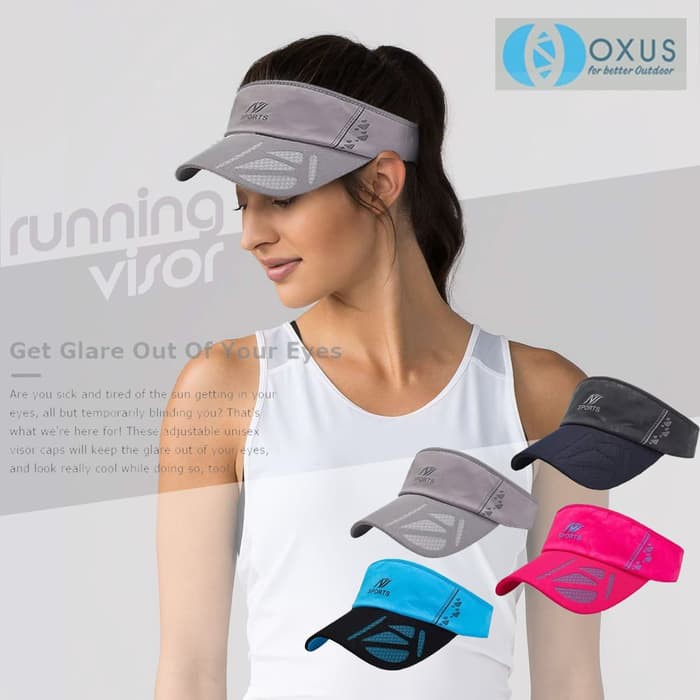 Jual Topi Outdoor Quickdry Cap Lari Visor Running Hat | Shopee Indonesia