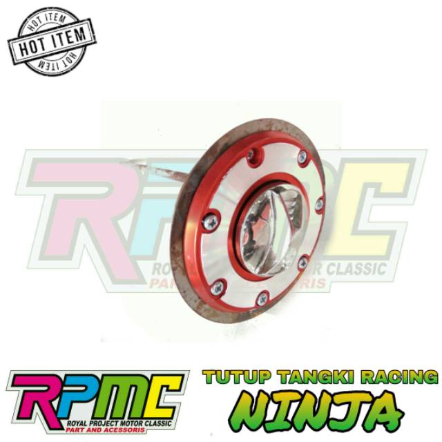 Jual Tutup tangki ninja cnc warna TANPA BIBIR | Shopee Indonesia