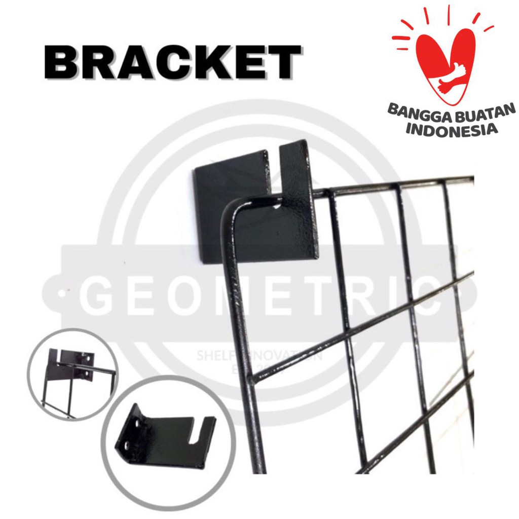 Jual BRACKET / DUDUKAN PENYANGGA DINDING ( PART PANEL GRID ) Indonesia ...