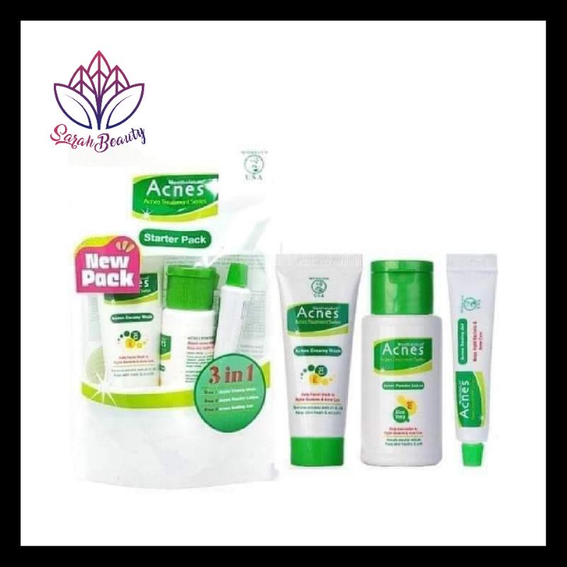 Jual ACNES Starter Pack (Paket Perawatan Wajah berjerawat) | Shopee ...