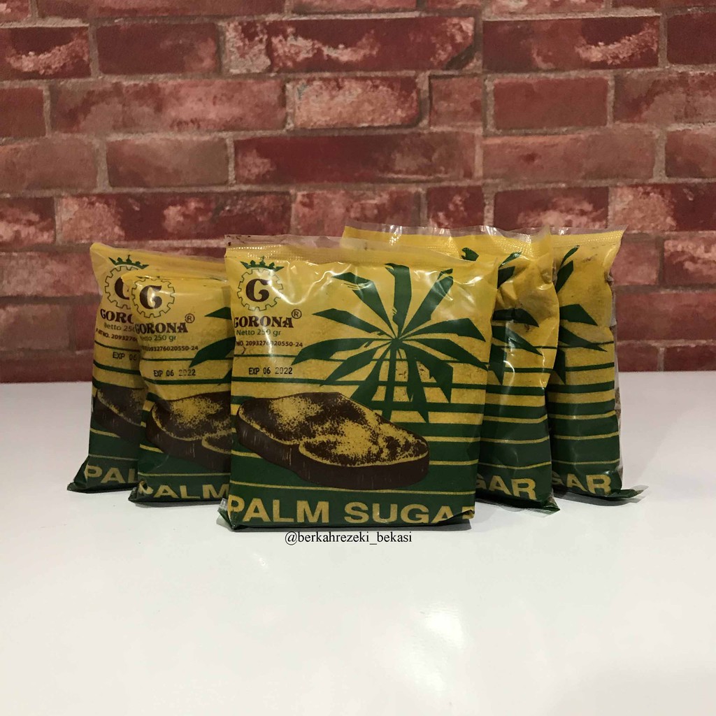 Jual Palm Sugar Gula Palem Gorona 250gr (Expired Desember 2023 ...