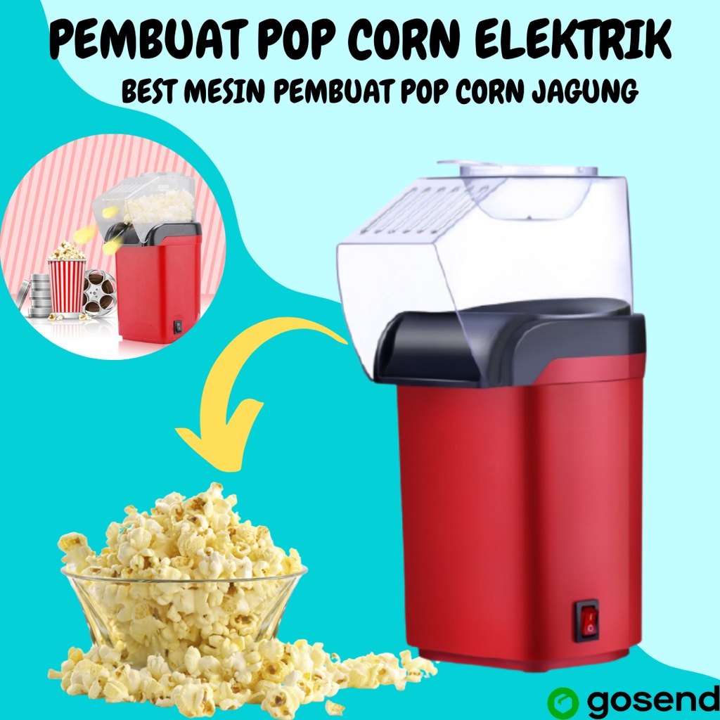 Jual Mesin Electric Popcorn Maker Alat Pembuat Popcorn Jagung Mini ...