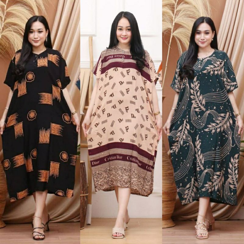 Jual Daster Jumbo Wanita Dewasa Daster Busui Lengan Pendek Kekinian ... Jual Daster Jumbo Wanita Dewasa Daster Busui Lengan Pendek Kekinian ...