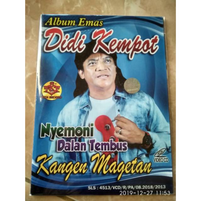 Jual KASET VCD ORIGINAL DIDI KEMPOT KANGEN MAGETAN | Shopee Indonesia
