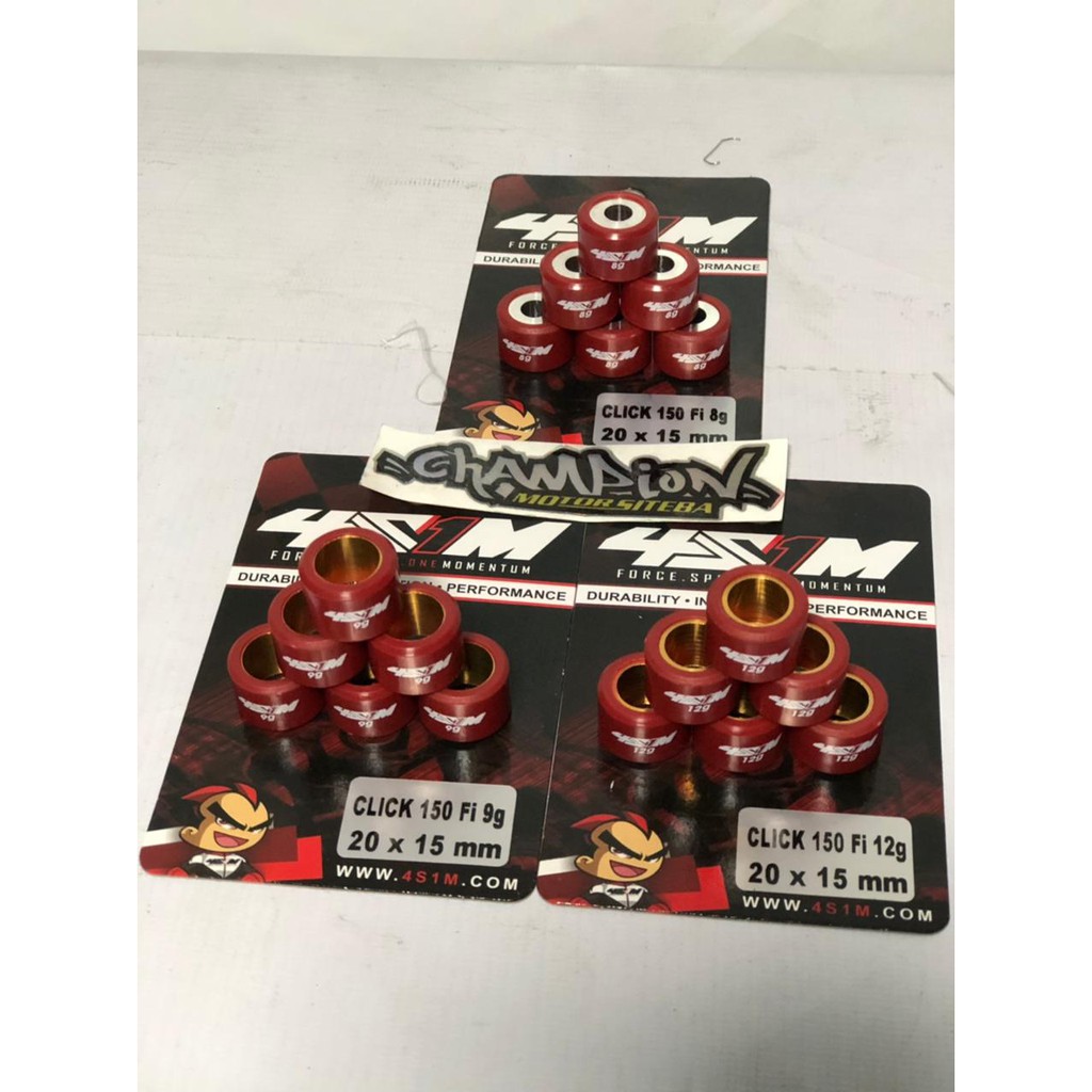 Jual ROLLER RACING MOTOR MATIC VARIO 125/150 8gr 9gr 12gr CLD KAWAHARA ...