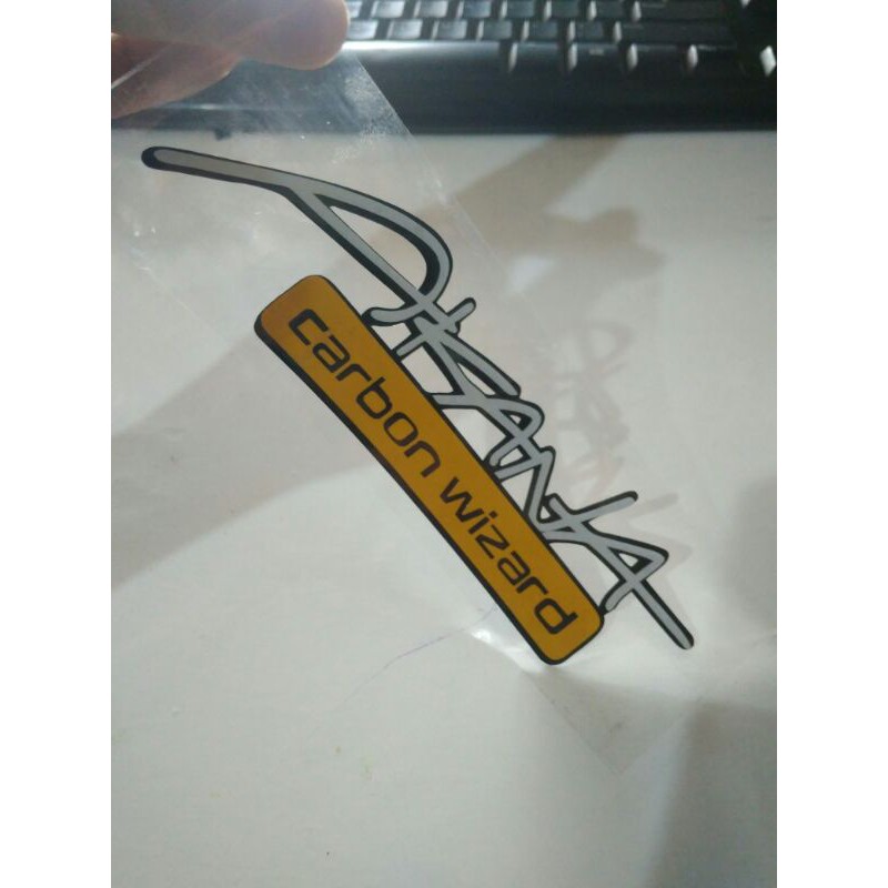 Jual STIKER CUTTING AKANA CARBON WIZARD | Shopee Indonesia