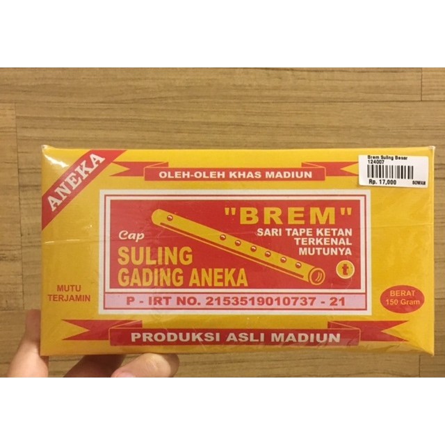Jual Brem cap Suling Gading Aneka (ukuran besar) | Shopee Indonesia