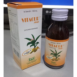 Jual Vitacur sirup, vitamin dan curcuma untuk nafsu makan | Shopee ...