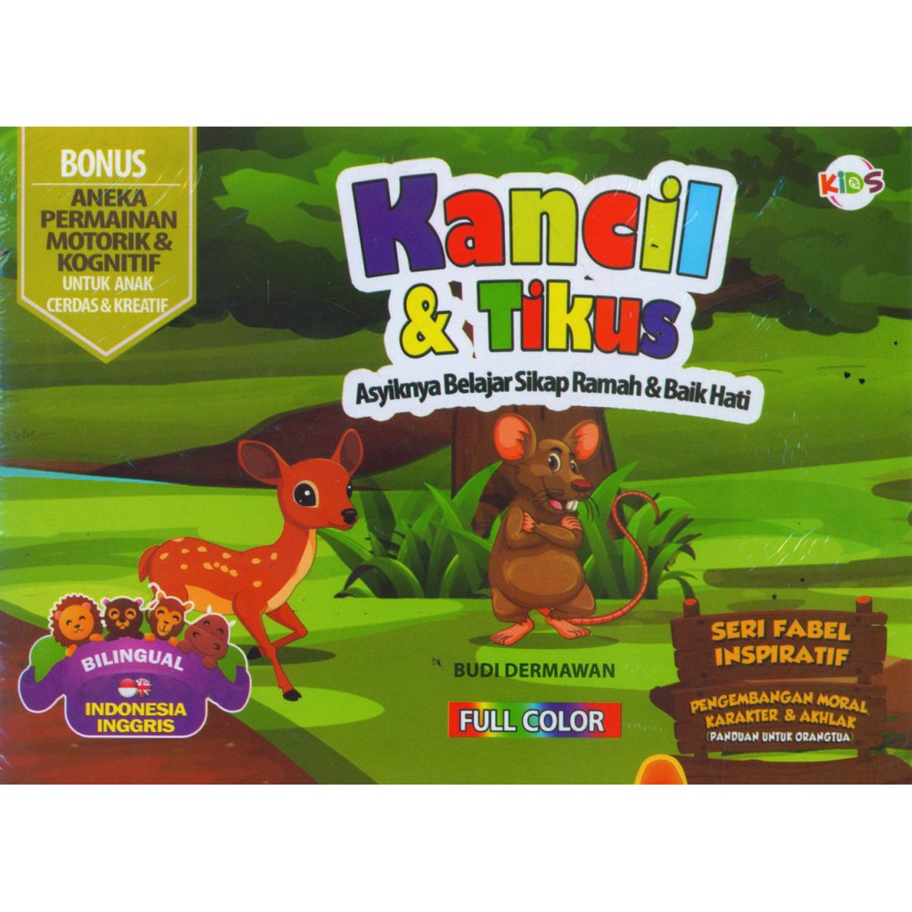 Jual BUKU Kancil dan Tikus Bilingual Full Color | Shopee Indonesia
