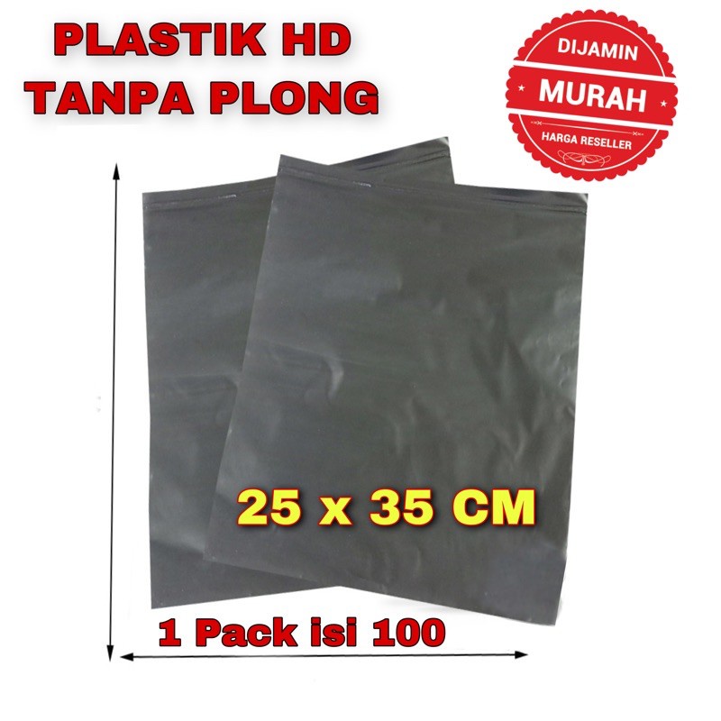 Jual Plastik Packing Online Shop 25x35 cm Hitam | Shopee Indonesia