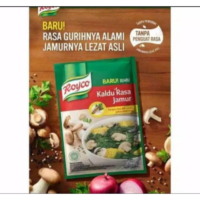 Jual Kaldu Rasa Jamur Royco 170gr | Shopee Indonesia