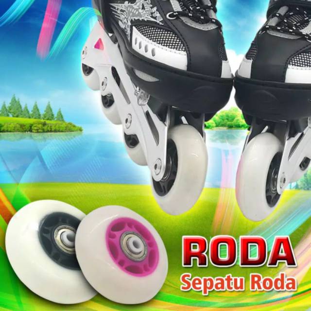 Jual Roda Sepatu Roda pvc dan karet | Shopee Indonesia