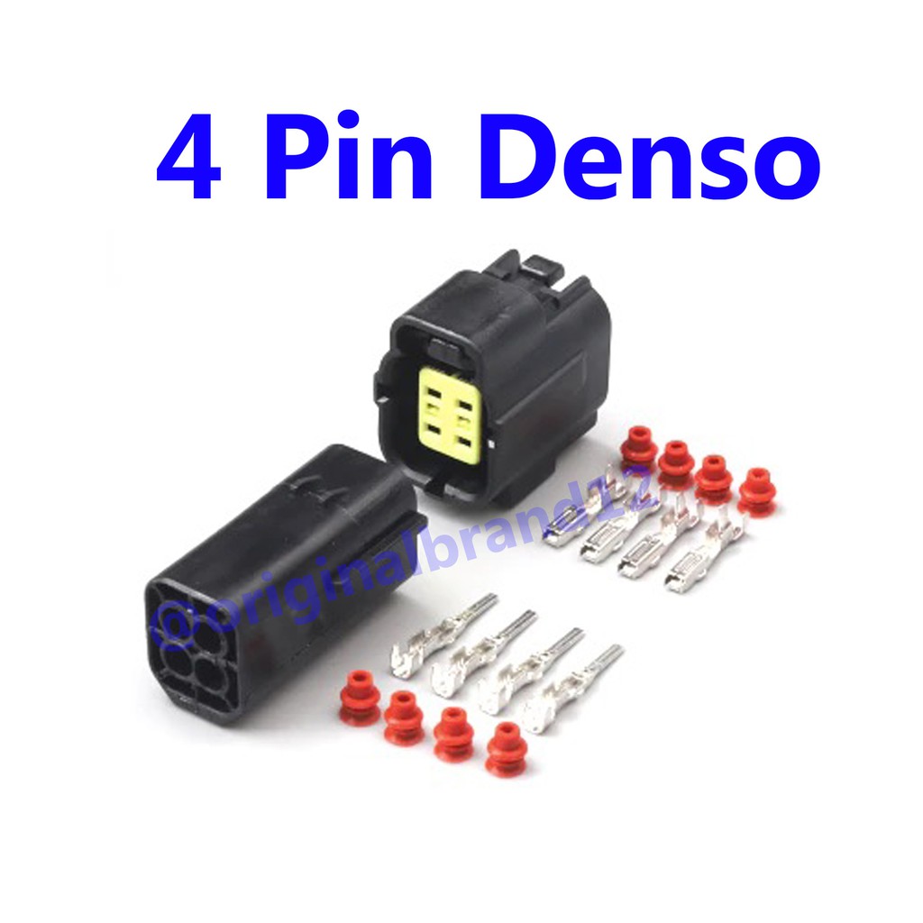 Jual [Kosongan] 4 PIN DENSO Waterproof Electrical Wire Connector ...