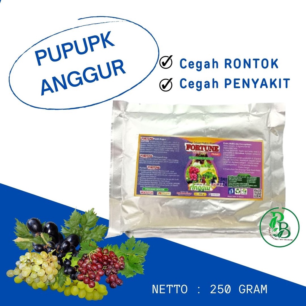 Jual Pupuk Perangsang Buah Anggur, Booster Nutrisi Terbaik Agar Anggur Merah Cepat Berbuah Lebat ...