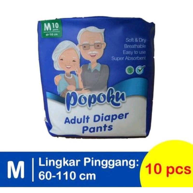 Jual POPOKU Adult Pants( Popok untuk Orang Tua ) | Shopee Indonesia