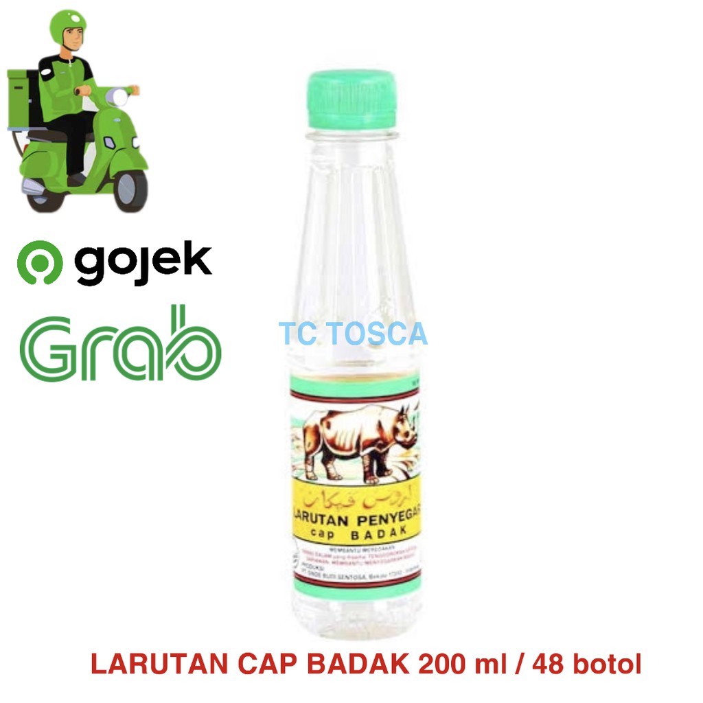 Jual Larutan Penyegar Cap Badak 200 ml / 48 botol | Shopee Indonesia